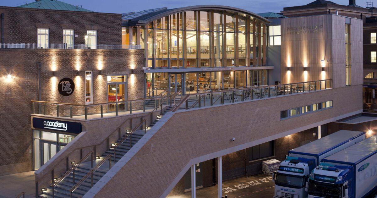 Percy Gee Building, University of Leicester | Scott White and Hookins